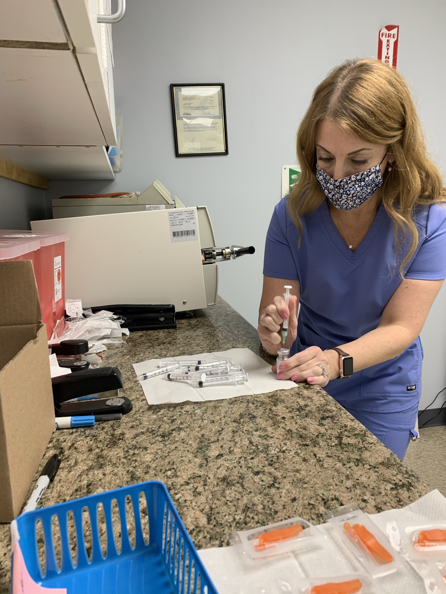 Amy Russo: From Laid-Off Due to COVID to Giving COVID Shots | Laurel ...